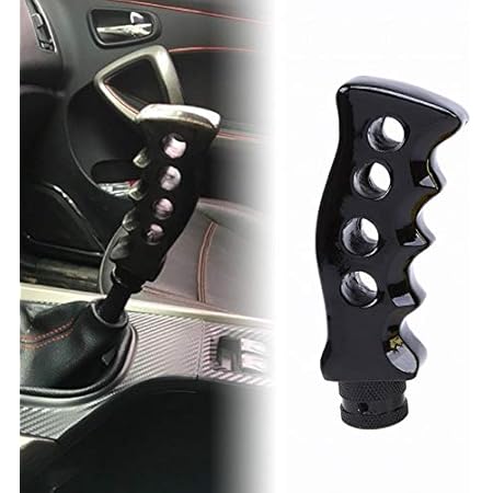 AutoTrends Universal Manual Transmission Car Gun Grip Knife Handle Gear Shift Lever Knob Shifter ...
