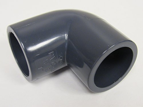 Snapklik.com : (5 Pack) ERA Sch 80 PVC 2 Inch 90 Degree Elbows, Socket