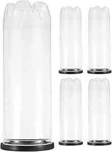 Amazon.com : SUPVOX Practical Tennis Container 5pcs Ball PVC Cylinder ...