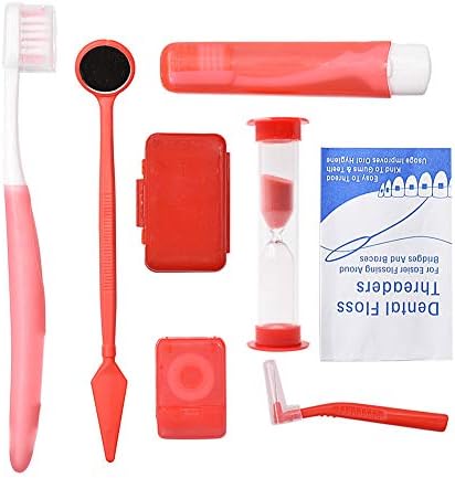 Amazon.com : Uouovo Portable Orthodontic Oral Care Kit for Braces -2 ...