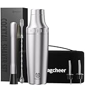 Amazon.com: Magcheer Hybrid Cocktail Shaker Set | Vacuum Insulated ...