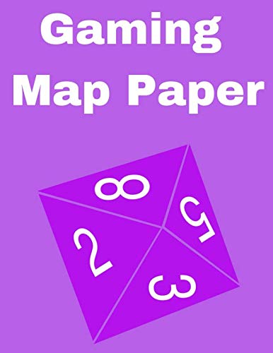Gaming Map Paper: 1 Inch Hexagonal Grid Paper Large Hexagons: Graph ...