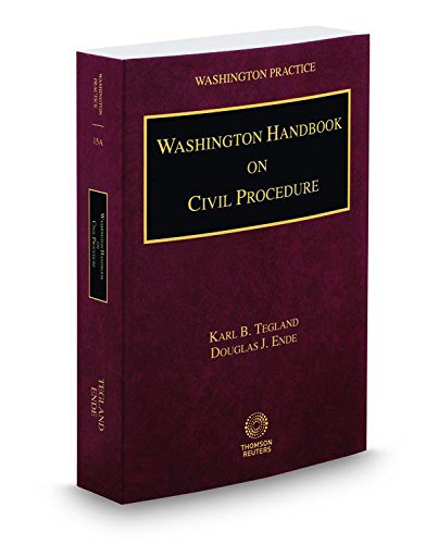 Amazon.com: Washington Handbook on Civil Procedure, 2016-2017 ed. (Vol ...