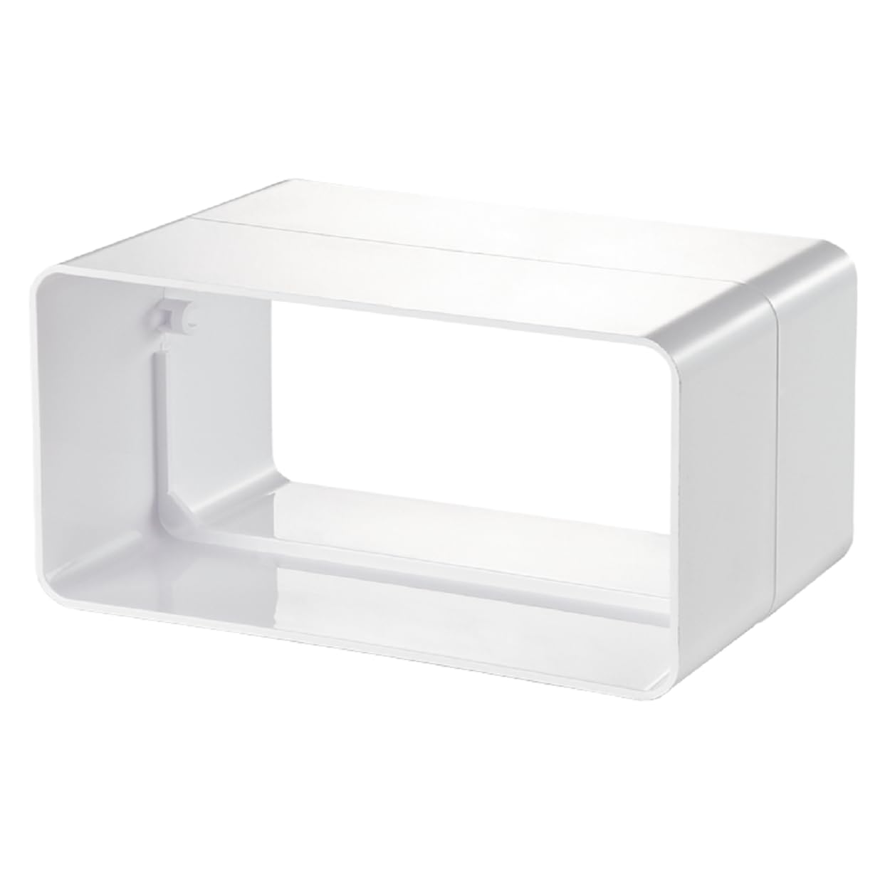 Buy VENTS Flat Duct Connector 60 x 204 mm PVC Ventilation Duct Flat Air ...