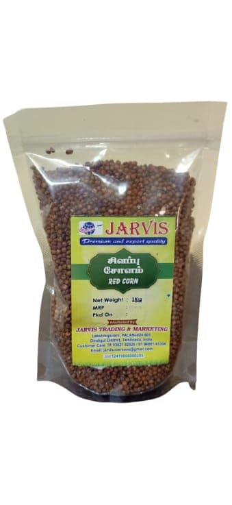Jarvis Red Corn Packet Rice Of 1 kg : Amazon.in: Grocery & Gourmet Foods
