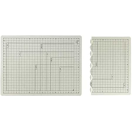 Amazon | ナカバヤシ 折りたたみカッティングマット 両面タイプ・片面粘土板・A4/グレー CTMO-A4W-N | カッターマット | 文房具・オフィス用品