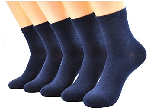 Buy REGALIA PROCOT- Navy Blue School socks Girls Combed cotton combo ...