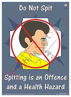 Buy CSS11E | TeachingNest |Do Not Spit. Spitting is an Offence. It ...