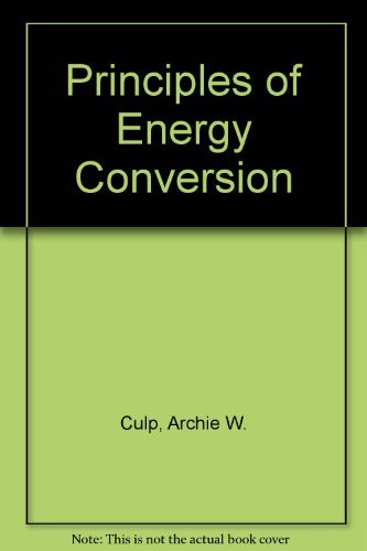 Buy Principles of Energy Conversion Book Online at Low Prices in India ...