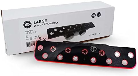 Amazon.com: PNW Custom Large Slimline Pink 13 Hole Magnetic Frag Rack w ...