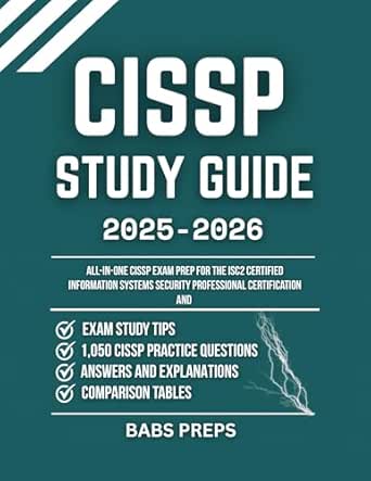 Amazon.com: CISSP Study Guide 2025–2026: All-in-One CISSP Exam Prep for ...