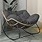 Patio Rocking Outdoor Papasan with Cushion Padded, Indoor Oversized ...