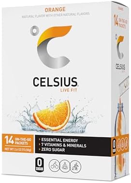 Amazon.com: CELSIUS On-the-Go Powder Stick Zero Sugar (14 Sticks per ...