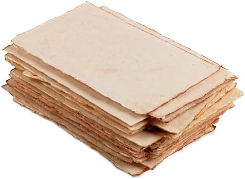 Amazon.com : Harloon 100 Sheets Vintage Old Looking Cotton Watercolor ...