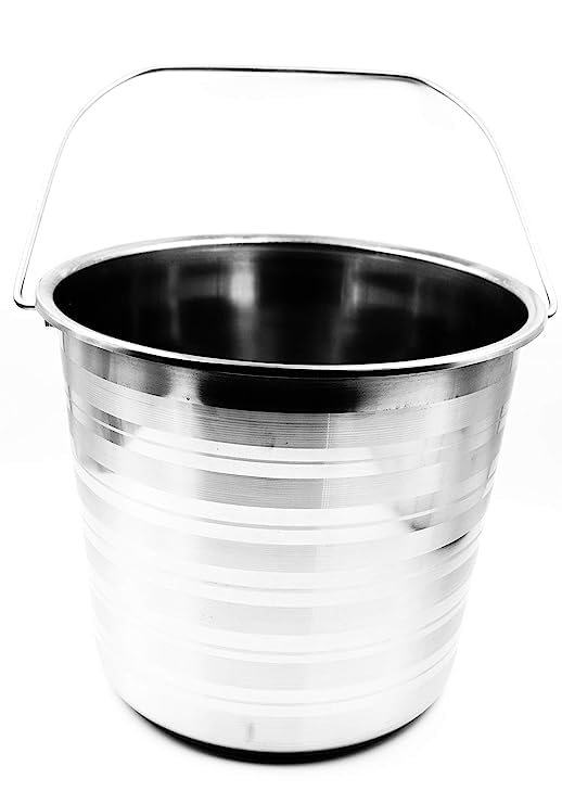 Stainless Steel Bucket/Without Lid/Joint Less Bucket/Leak Proof ...