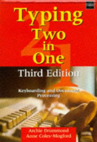 Typing Two-In-One : Keyboarding and Document Processing: Drummond ...