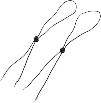 Amazon.com: 10 Pcs Adjustable Hat Strap Clip Hat Windproof Cord ...