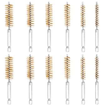 Amazon.com: 12 Pcs Bore Brush for Drill, 6 Sizes Stainless Steel Bore ...