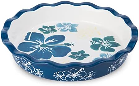 Amazon.com: Sagoskat Pie Pan Ceramic Pie Plate, 9 inch Deep Dish Pie ...