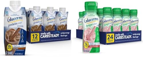 Amazon.com: Glucerna Protein Smart Nutritional Shake & Hunger Smart ...