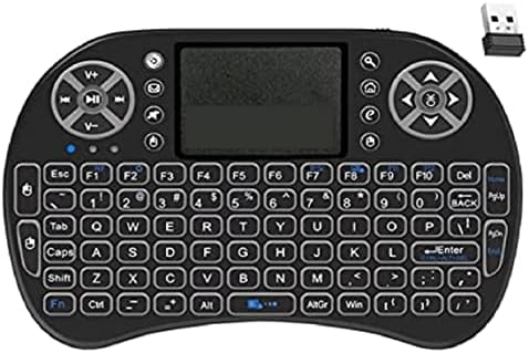 Amazon.in: Buy zvr Mini 2.4Ghz Wireless Bluetooth Touchpad Keyboard ...