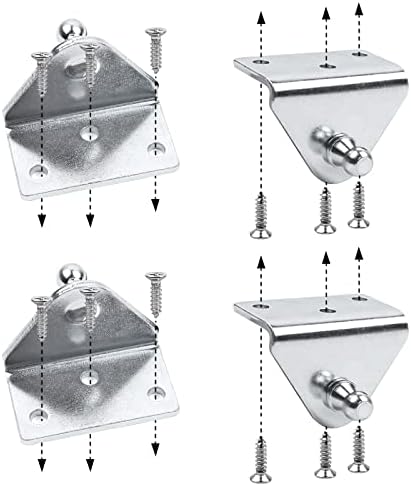 Amazon.com: Dukuge 10MM Ball Stud Mounting Brackets, 4PCS Ball Stud ...