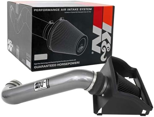 Amazon.com: K&N Cold Air Intake System: High-Flow Air-Filter, Increase ...