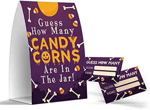 Amazon.com: Guess How Many Candy/Corns Are In The Jar - Candy Guessing ...