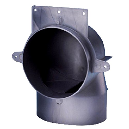 Fantech FEL 4 Low Profile Plastic Elbow, Fits in 2" x4" Wall (411056 ...