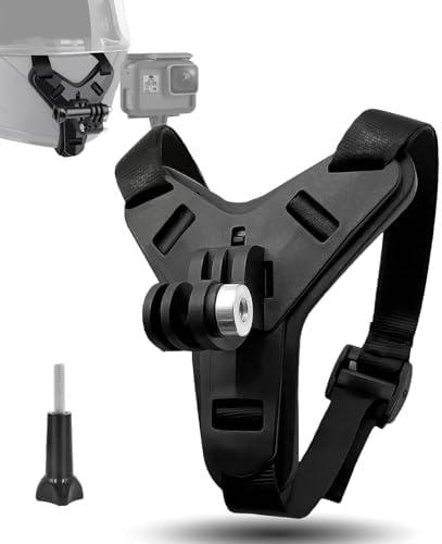 Motorradhelm Halterung Helmhalterung Chin Mount Schwarz mit 1 Schraube ...