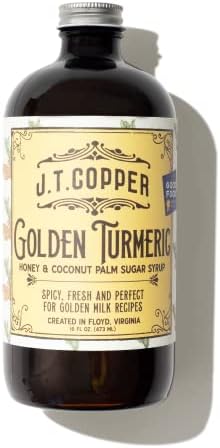 Amazon.com : JT Copper, Golden Turmeric Syrup, 16oz Bottle : Grocery ...