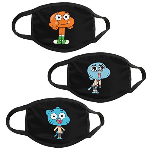 3 Pack The Amazing World of Gumball Kids Balaclava Bandanas Dust Face ...