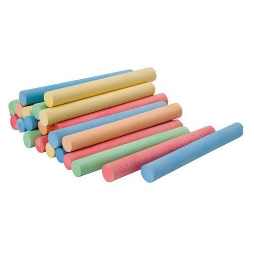 SAI Organics Dustless colur chalk pieces (500 pieces) : Amazon.in: Home ...