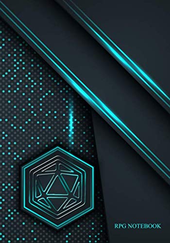 RPG Notebook: Blank Quad Ruled Graph Paper for Role Playing Games ...