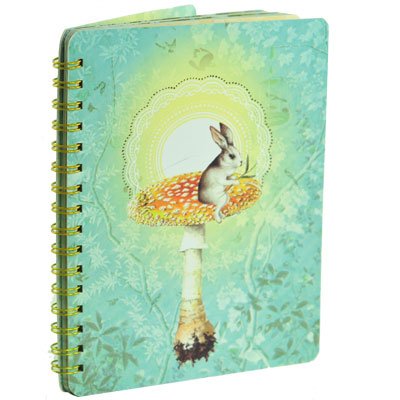 Woodland Bunny Spiral Notebook from Papaya: Amazon.com: Books
