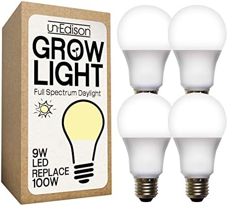 Amazon.com: Un-Edison LED Grow Light Bulb Full Spectrum Replaces up to ...