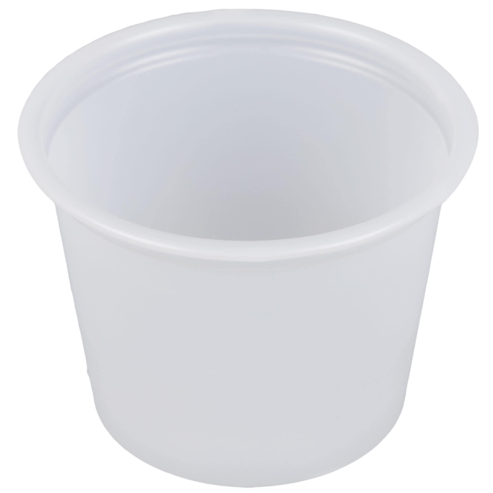 Snapklik.com : DART P100N 1 Oz Plastic Souffle Portion Cup, Translucent