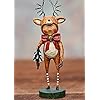Amazon.com: Lori Mitchell Christmas Little Dasher Reindeer Figurine ...