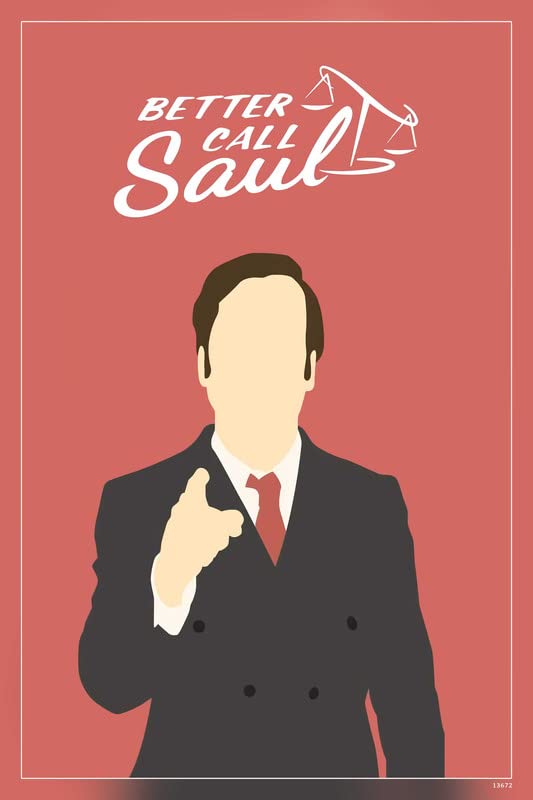 PostersWorld Saul Goodman Bcs Better Call Saul Br Ba Breaking Bad Matte ...