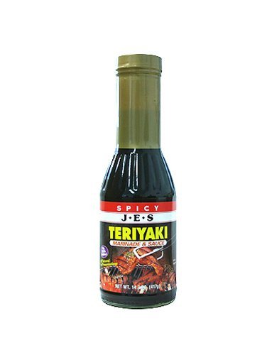 Amazon.com : JES Teriyaki Marinade & Sauce - Spicy : Gourmet Marinades ...