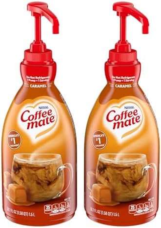 Amazon.com: Nestle Coffee mate Coffee Creamer, Caramel, Liquid ...