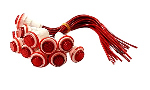 Buy QBM 220v AC-240v AC Neon Light Bulb Indicator Lamp Led for Switch ...