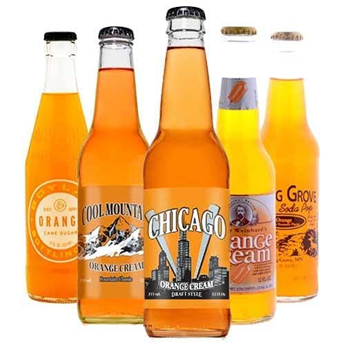 Amazon.com : Ultimate Orange Soda Sampler - Mix Variety Case - Gourmet ...