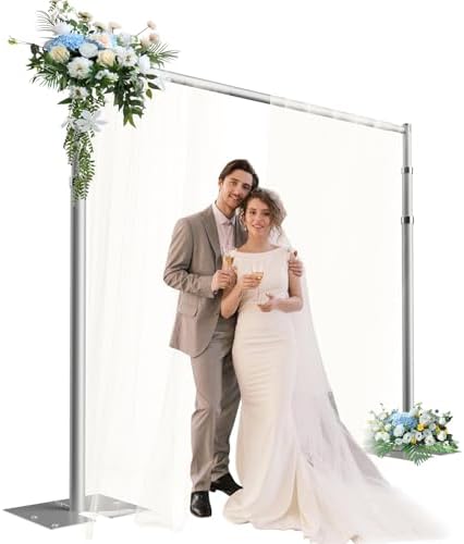 Amazon.com : Fotoumgl 10x10ft Heavy Duty Backdrop Stand, Adjustable ...
