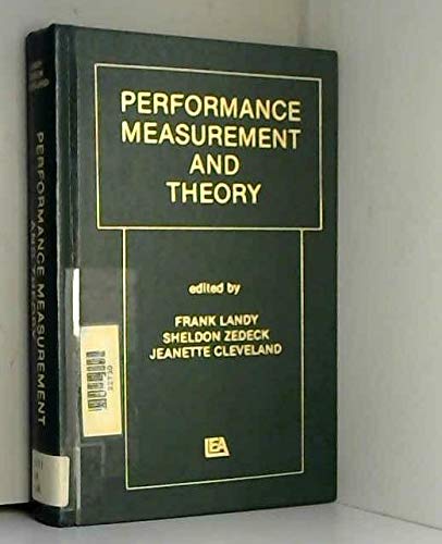 Amazon | Performance Measurement and Theory | Landy, Frank | Sexuality
