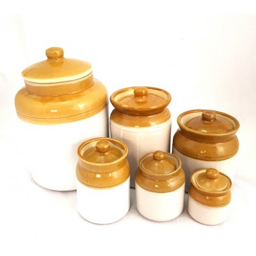 TheIndianHandicraftStore Martban Set of 6 (with Freebie) : Amazon.in ...