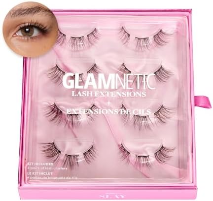 Amazon.com: Glamnetic Lash Extensions | Slay | Professional At Home ...