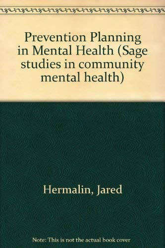 Amazon.com: Prevention Planning in Mental Health (SAGE STUDIES IN ...