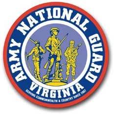 Amazon.com - United States Army Virginia National Guard Patch Decal ...