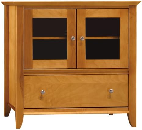 Amazon.com: BUSH FURNITURE Bush Furniture Napa Small TV Console, Light ...